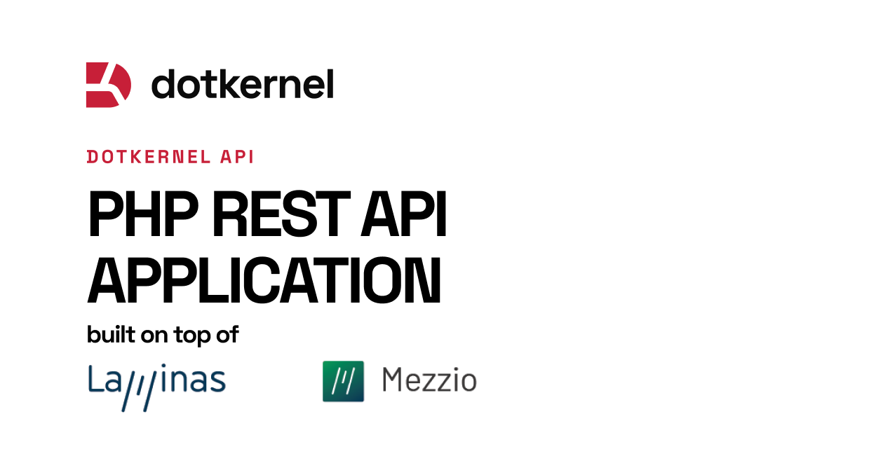 Dotkernel API | PHP REST application